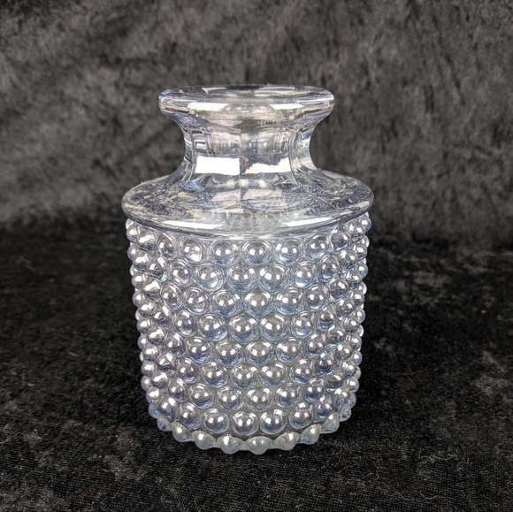 Accents | Vintage Duncan Miller Hobnail Amethystgrey Tint Glass Bottle ...